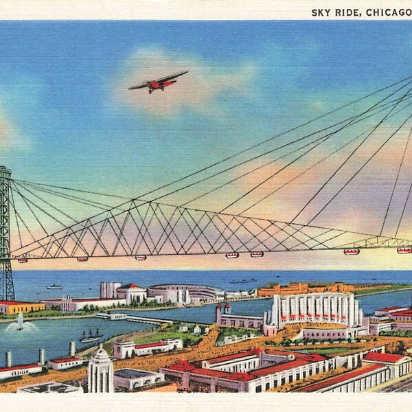 Chicago Postcard - Etsy