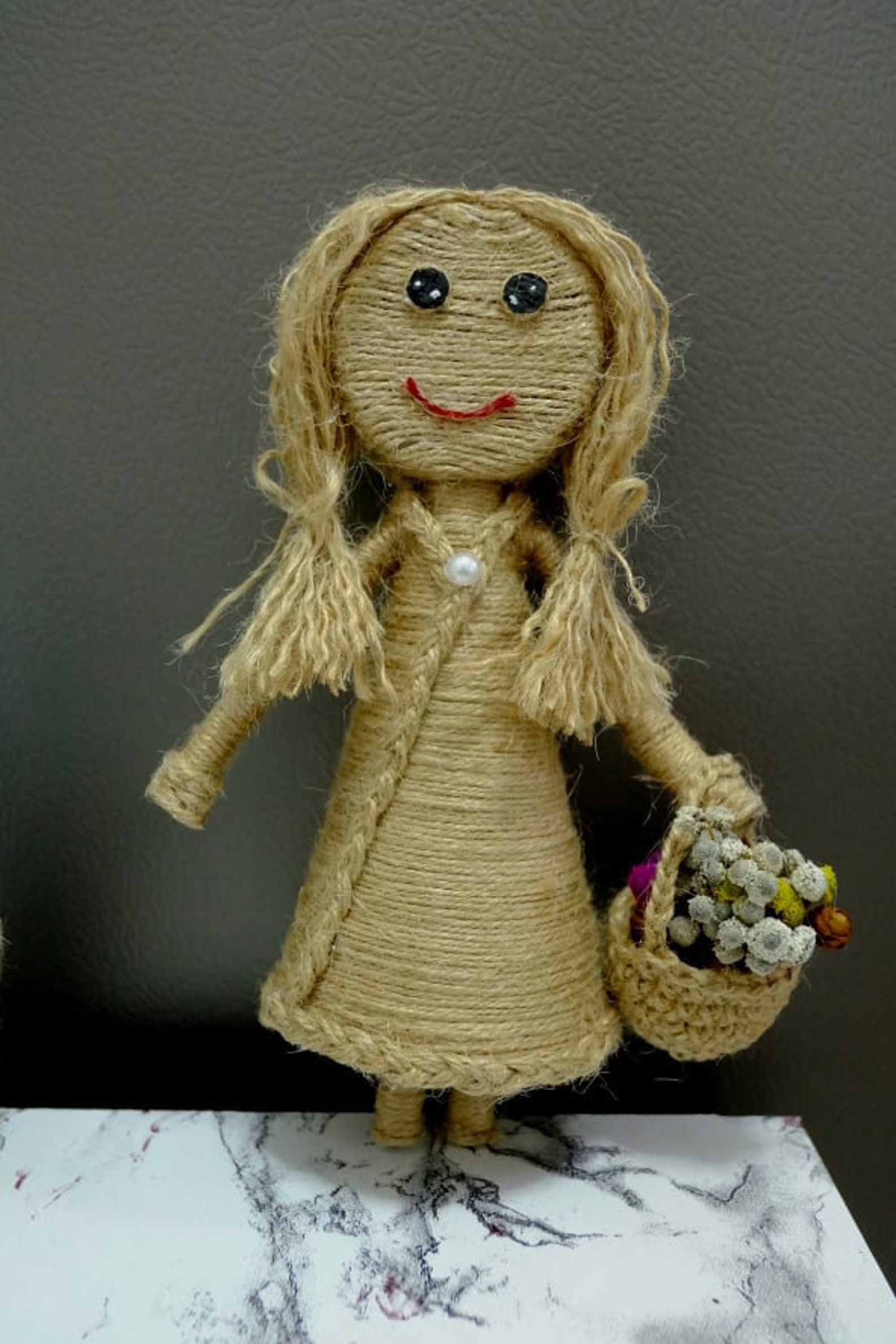Jute Rope Doll .doll for Homedecoration Gift for Brithday - Etsy
