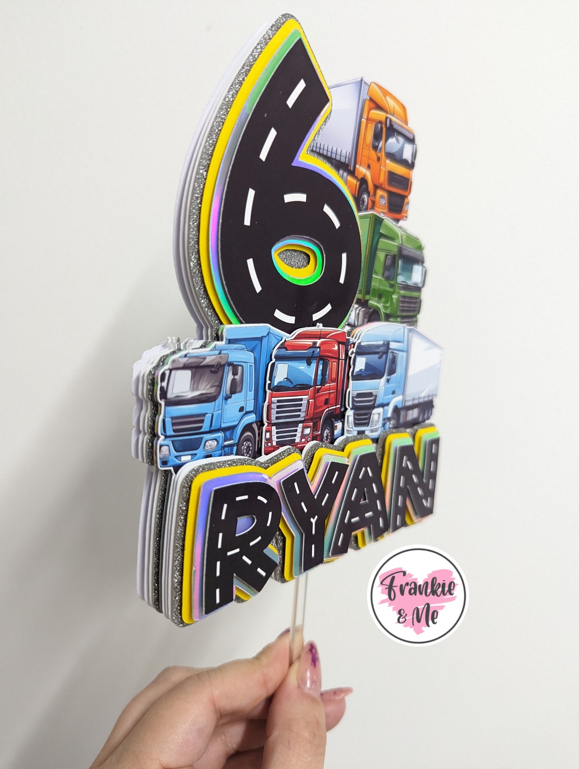 Lorry Cake Topper | HGV Topper | Lorry Driver Cake Topper ...