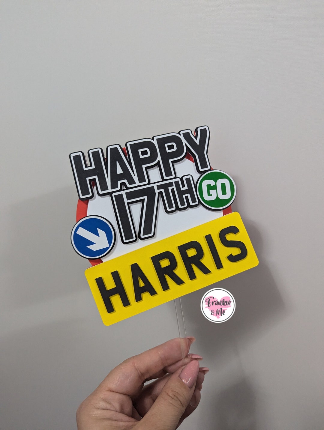 Personalised Learner Driver Cake Topper | New Driver Cake Topper | L ...