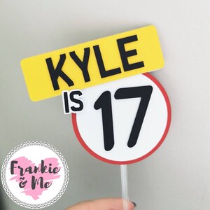 Personalised Learner Driver Cake Topper | New Driver Cake Topper | L ...