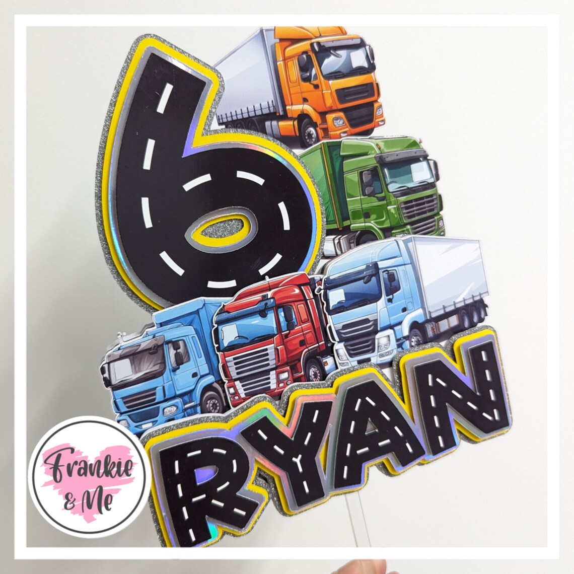 Lorry Cake Topper | HGV Topper | Lorry Driver Cake Topper ...