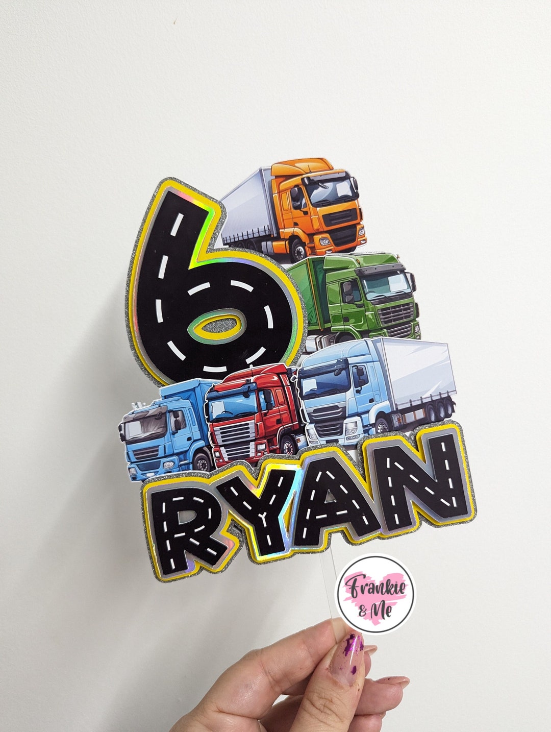 Lorry Cake Topper | HGV Topper | Lorry Driver Cake Topper ...