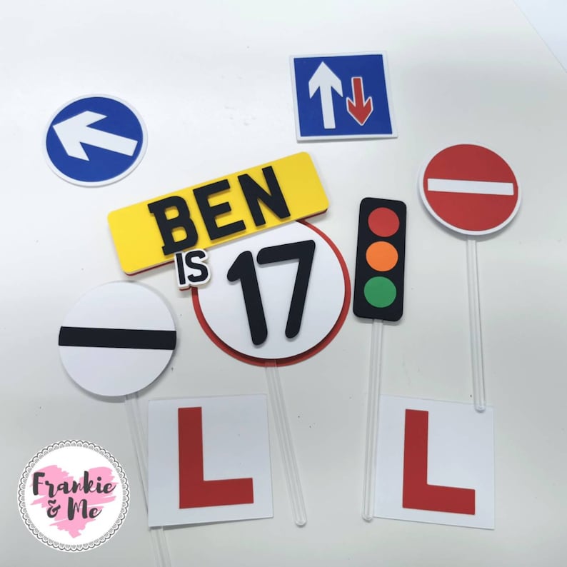 Personalised Learner Driver Cake Topper New Driver Cake - Etsy UK