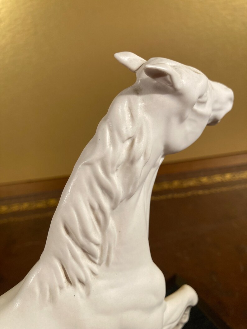 Beautiful English Vintage Retro Beswick ‘spirit of Fire’ White ...