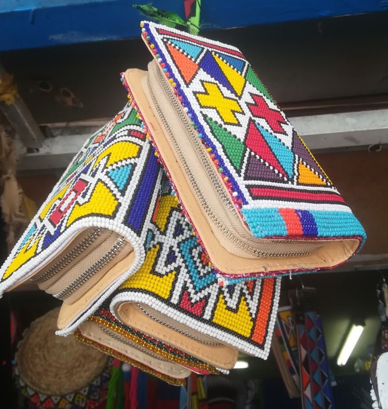 Beaded Wallet - Etsy