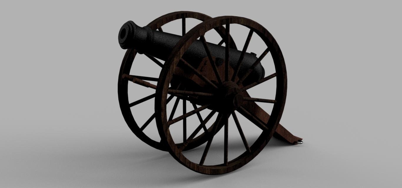 Canon | 3D Printable | Digital Download | Civil War | Pirates | Pirate ...