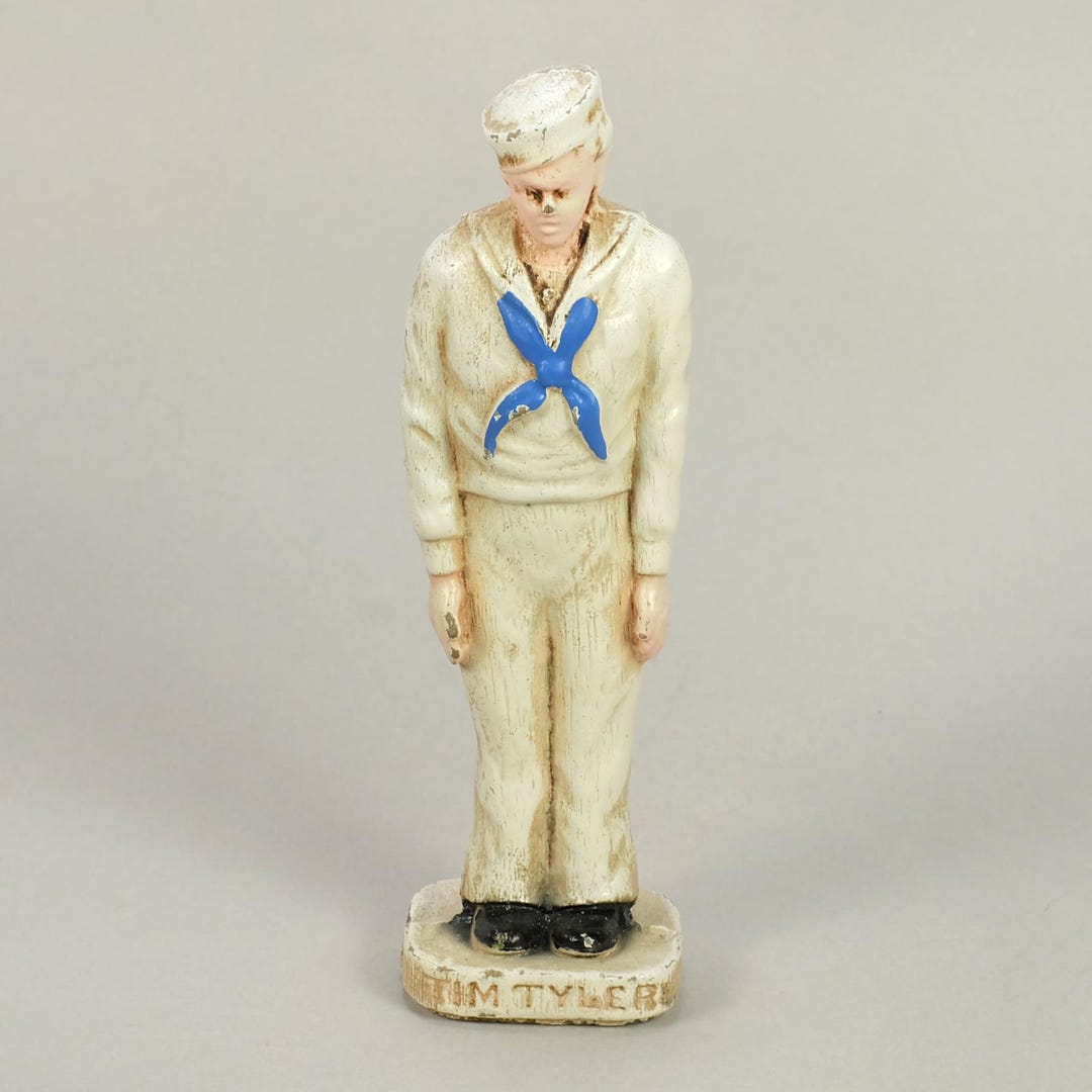 Vintage 1944 Syroco Tim Tyler Newspaper Comic Character Figure - Etsy