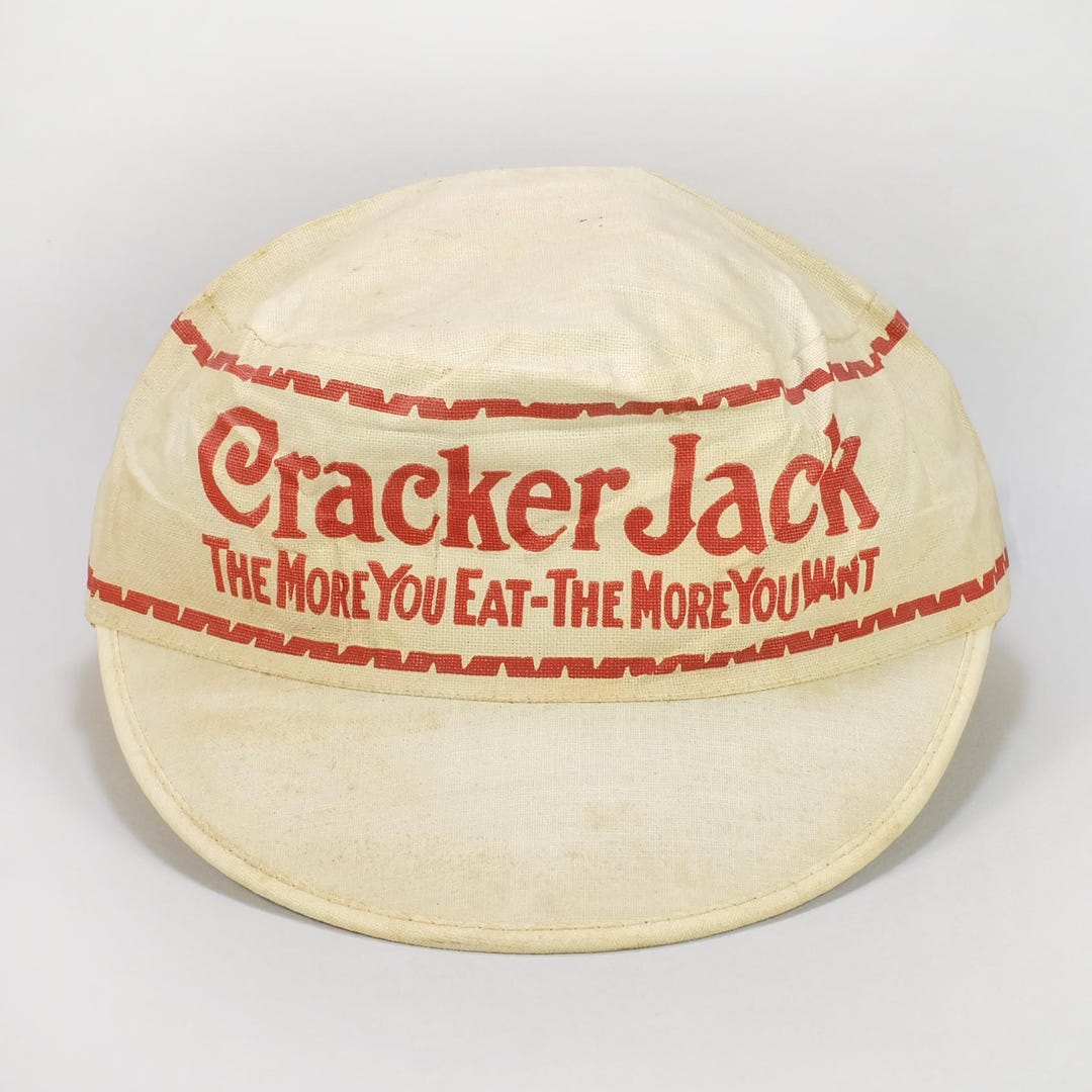 1930s Cracker Jack Vendor's Vintage Advertising Cap Hat - Etsy