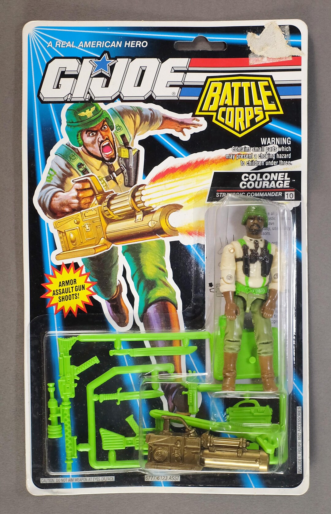 1992 Hasbro G.I. Joe COLONEL COURAGE Toy Action Figure Still Sealed ...
