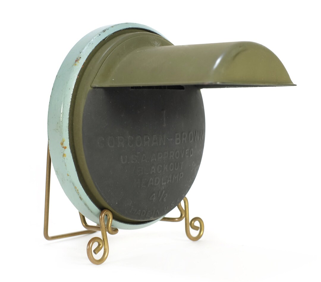 1945 WWII Blackout Headlight Willys Jeep Vintage - Etsy