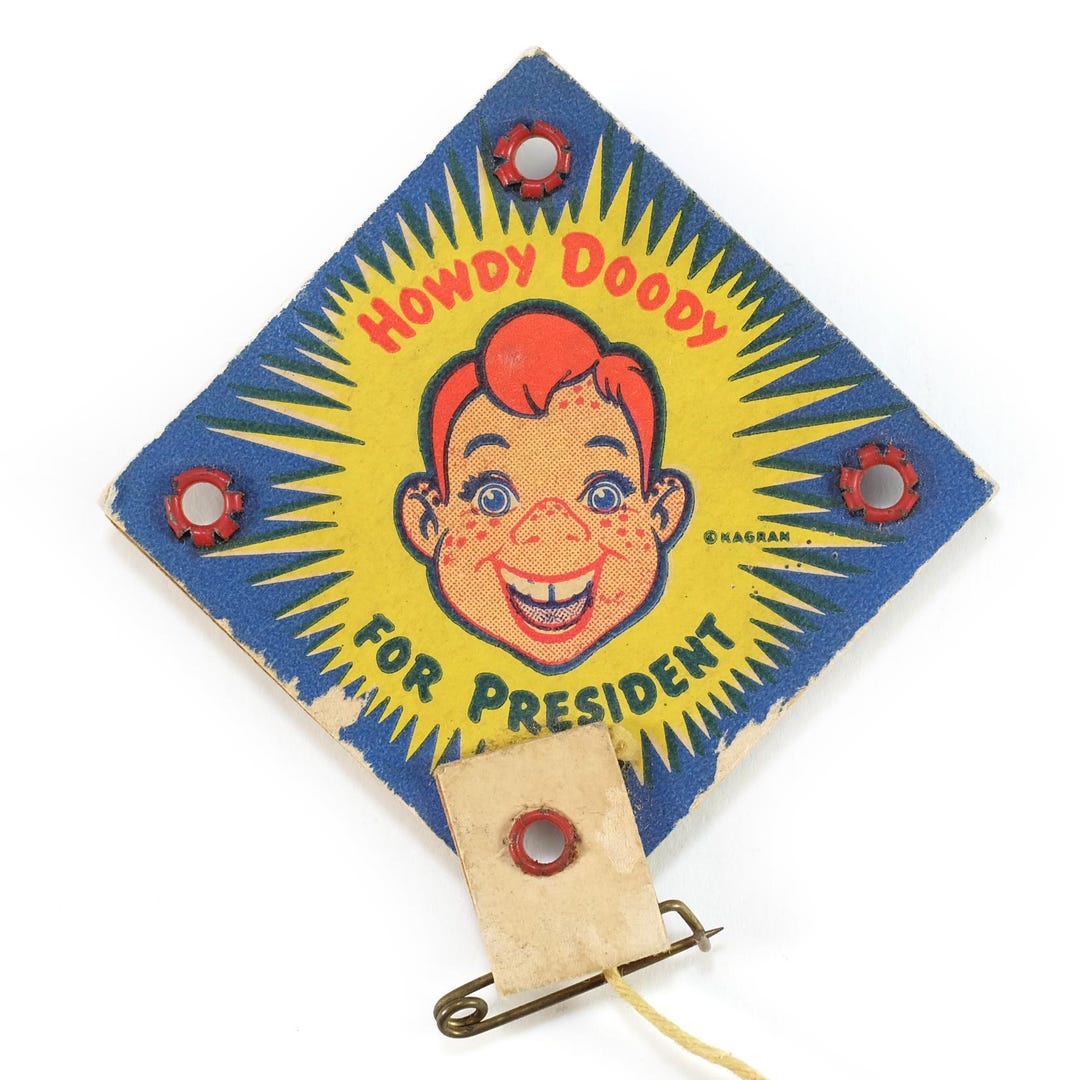 Howdy Doody for President Dexterity Bead Game Toy 1952 Poll Parrot - Etsy