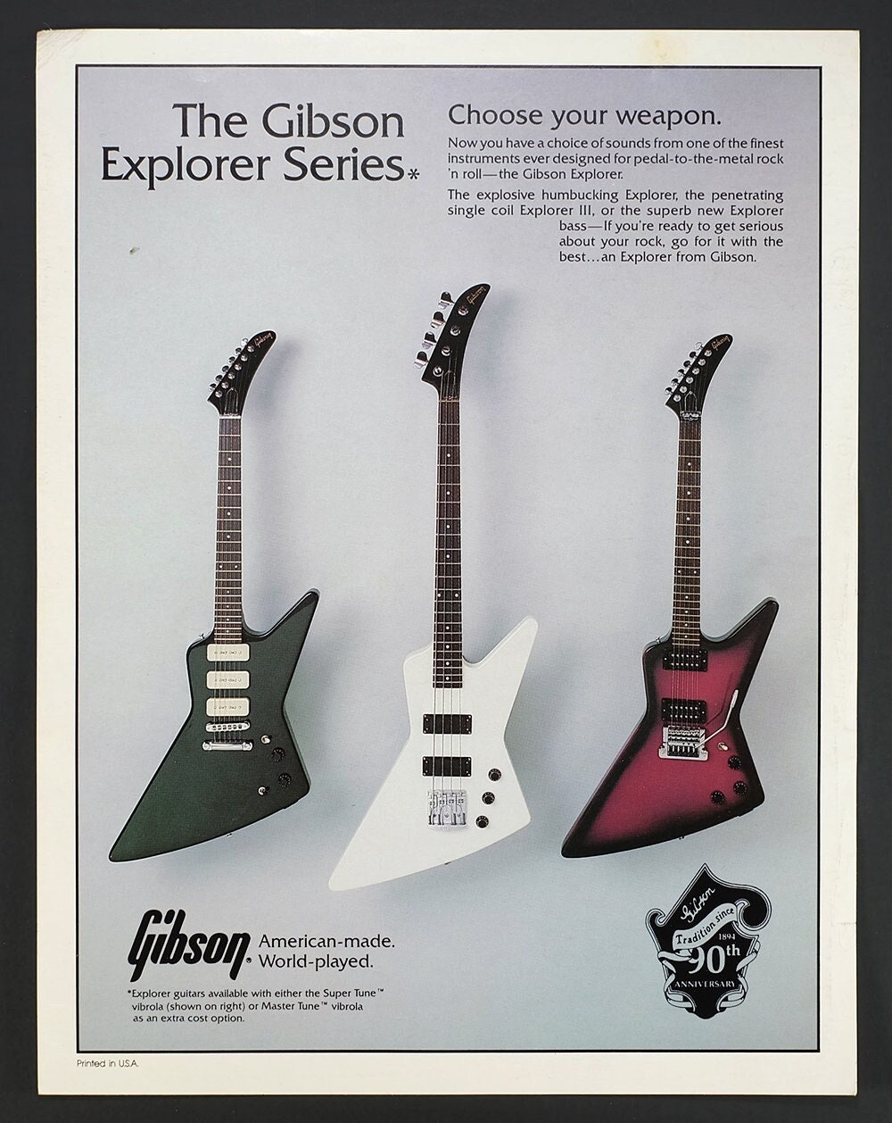 Gibson Explorer Bass