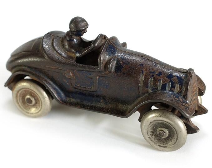 Antique 1920s Walker-stewart Cast Iron Toy Race Car • 5.5" - Etsy