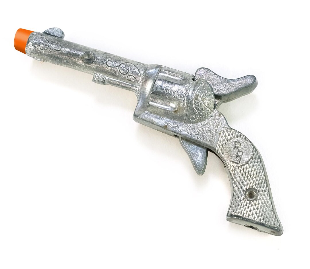 Roy Rogers Miniature Cap Gun & Holster Bolo Tie Western Cowboy Vintage ...
