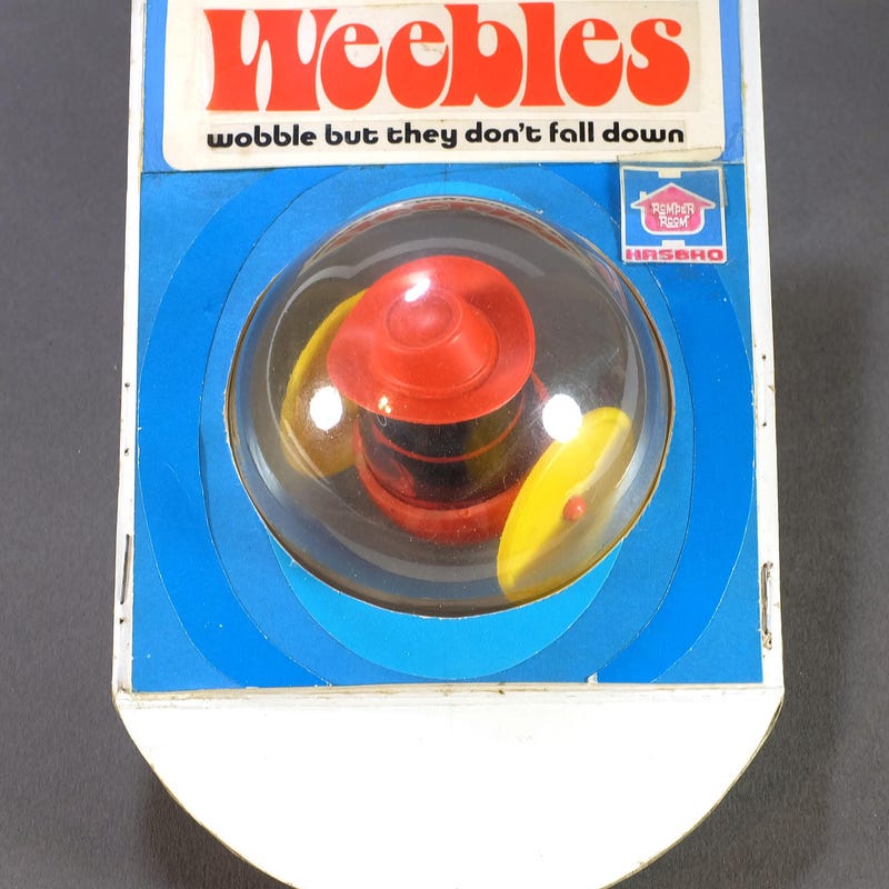Weeble Wobble Toys - Etsy
