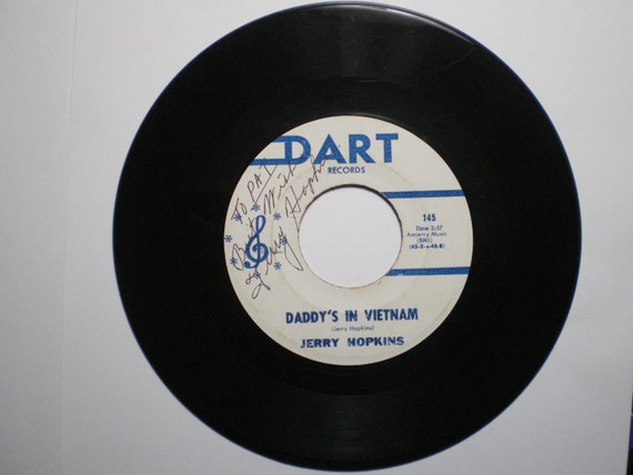 Jerry Hopkins SIGNED Rockabilly 45rpm blondes Have More Fun - Etsy