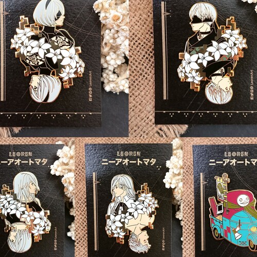 Nier: Automata enamel Pin - Etsy