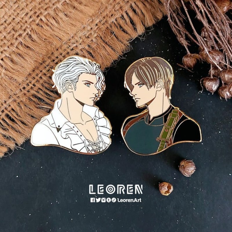 Leon Kennedy Badge Pin - Etsy