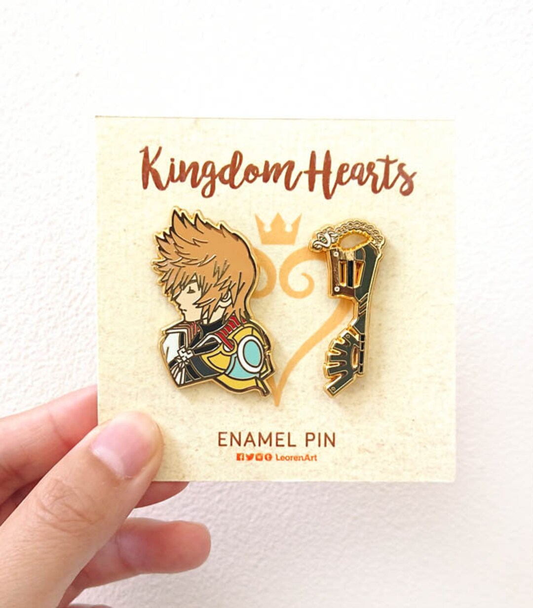Kingdom Hearts - Ventus + Keyblade - Hard Enamel Pin - Etsy