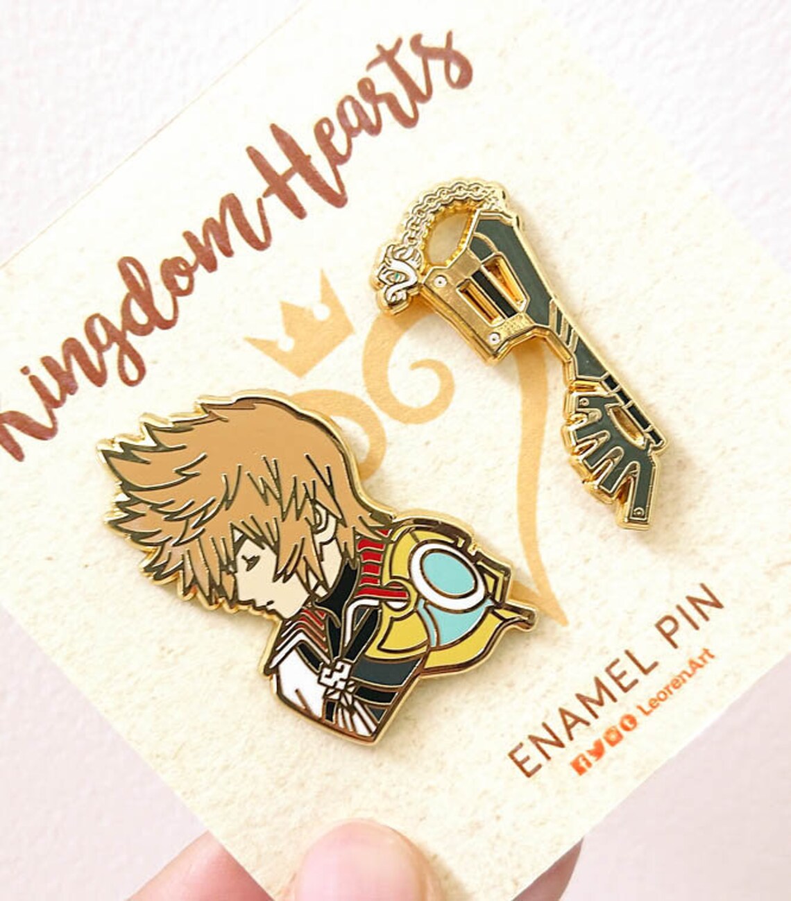 Kingdom Hearts - Ventus + Keyblade - Hard Enamel Pin - Etsy