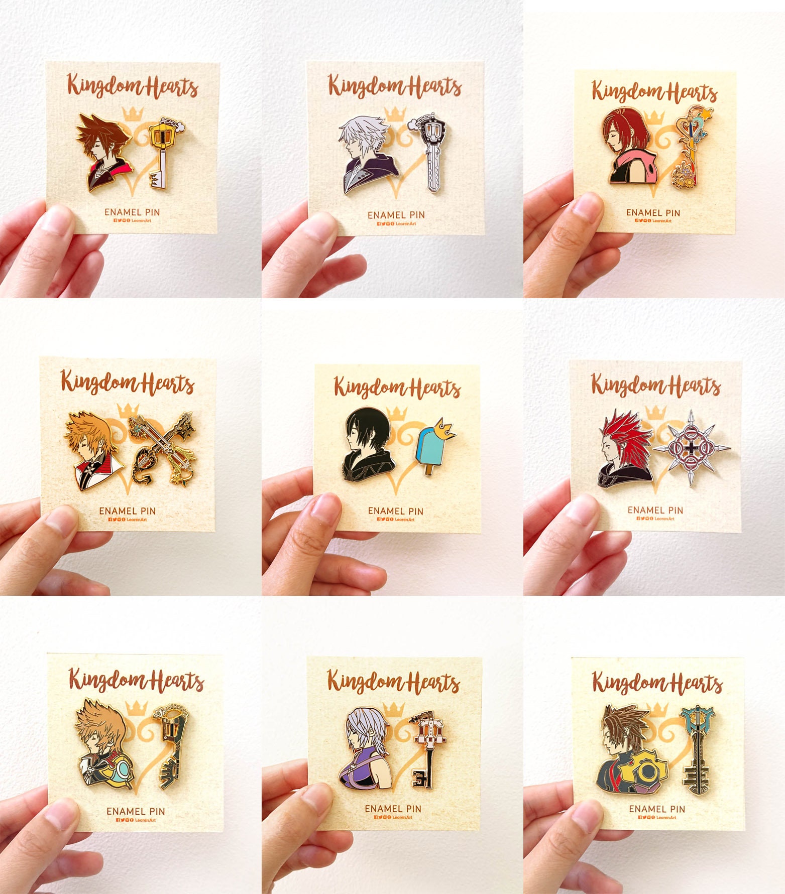 Kingdom Hearts - Ventus + Keyblade - Hard Enamel Pin - Etsy