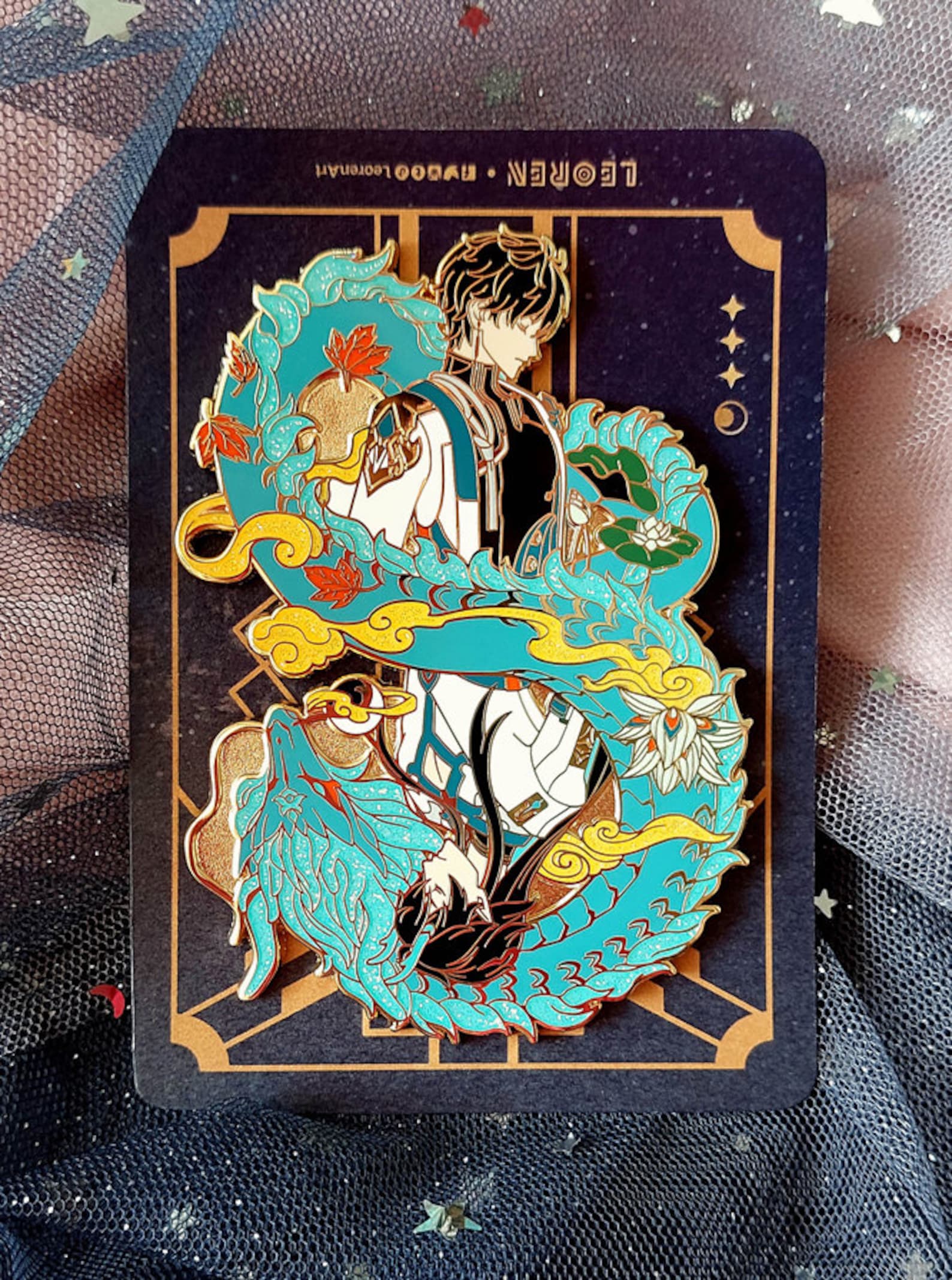 Honkai Star Rail - Dan Heng / Imbibitor Lunae - Deluxe Hard Enamel Pin ...