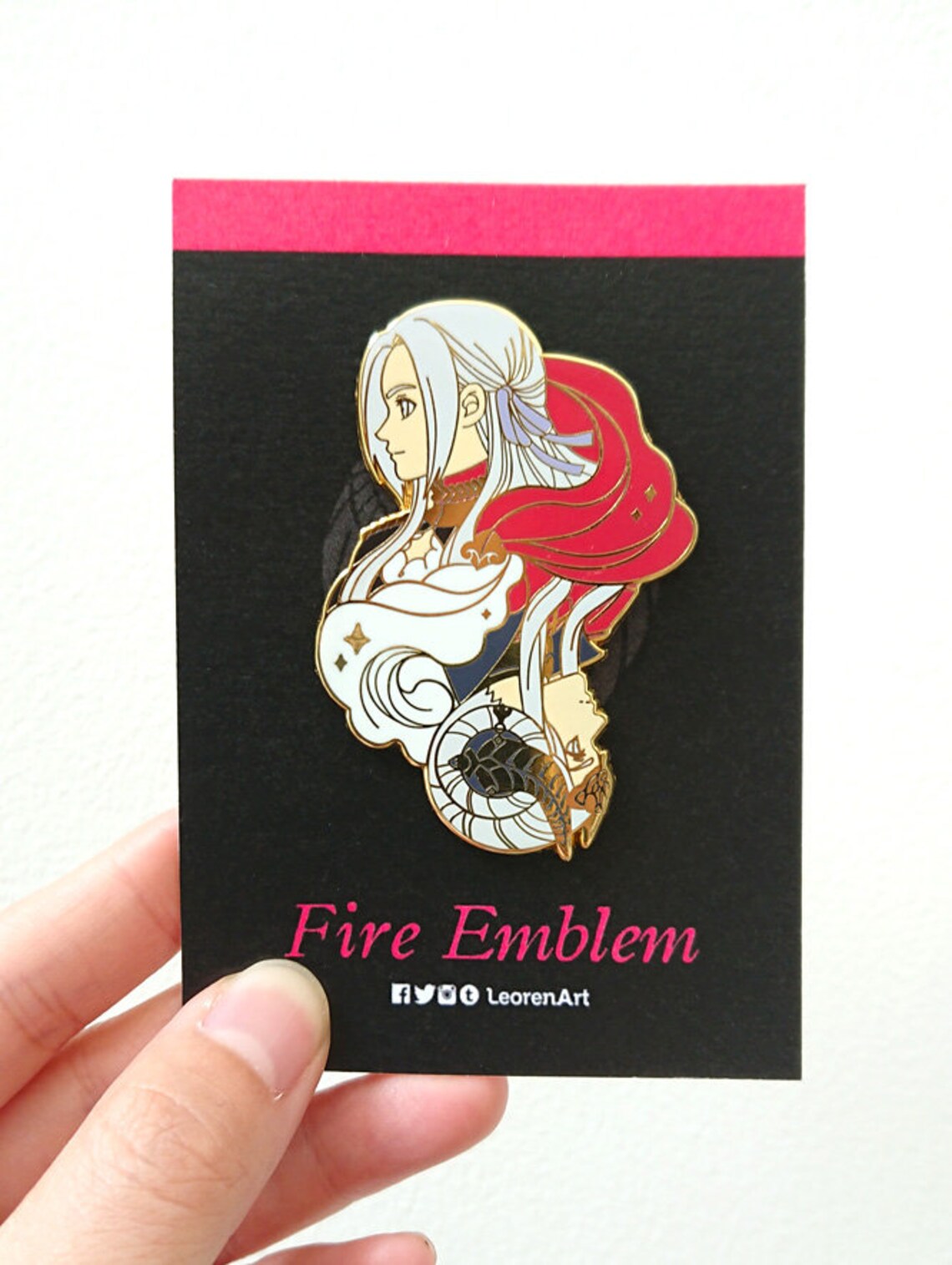 Fire Emblem Three Houses FE3H Edelgard Hard Enamel Pin | Etsy