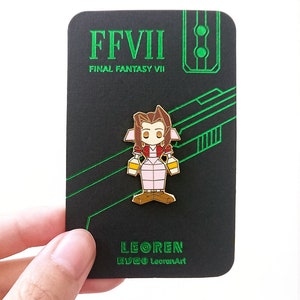 Final Fantasy VII Remake / FF7R - Polygon Hard Enamel Pin - Etsy