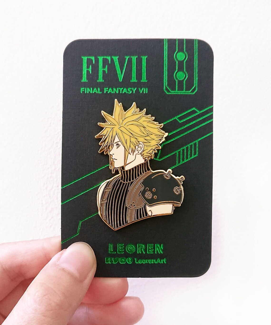 Final Fantasy VII Remake / FF7R Hard Enamel Pin | Etsy