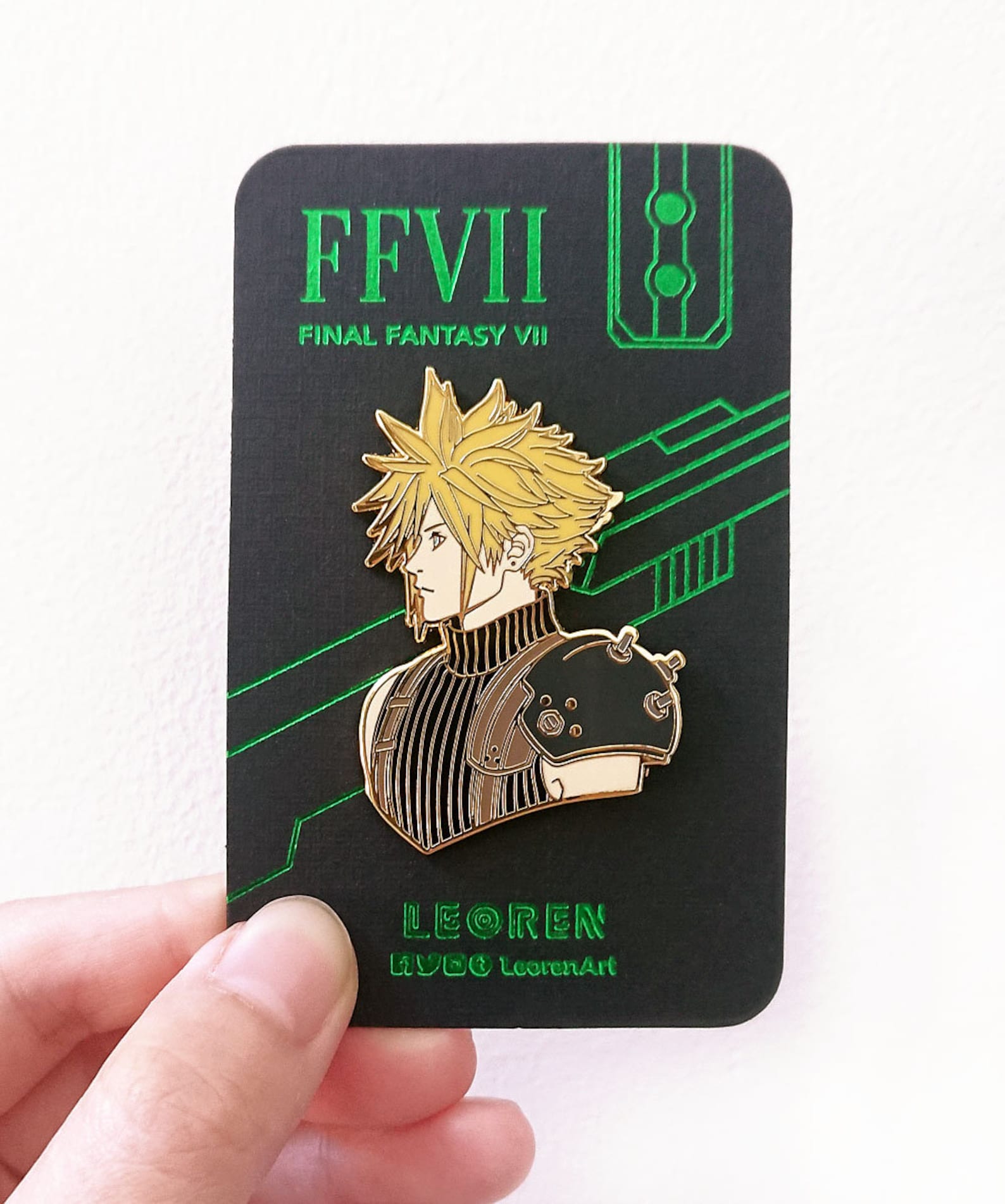 Final Fantasy VII Remake / FF7R Hard Enamel Pin | Etsy