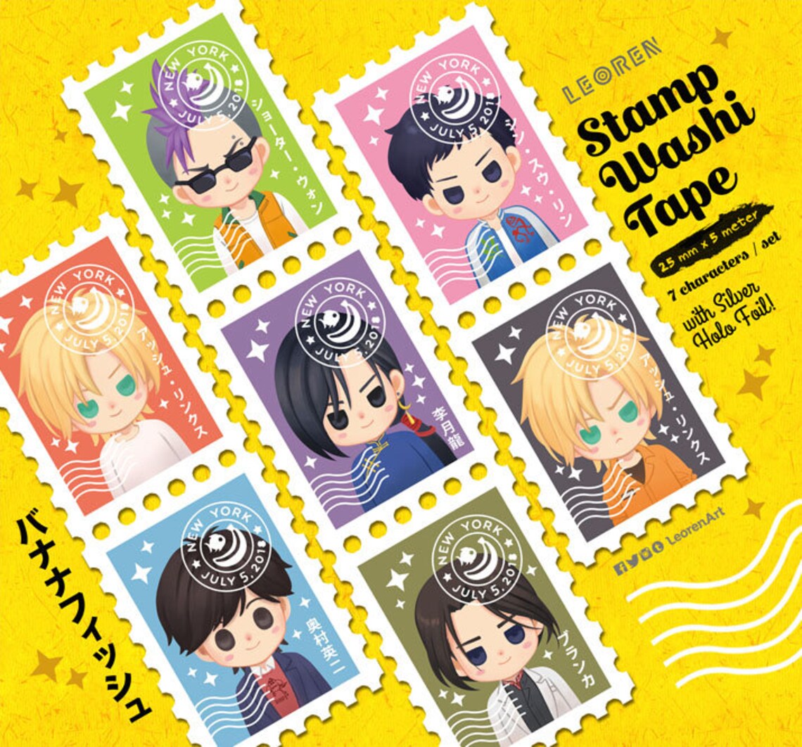 Banana Fish Ash Lynx Hard Enamel Pin | Etsy