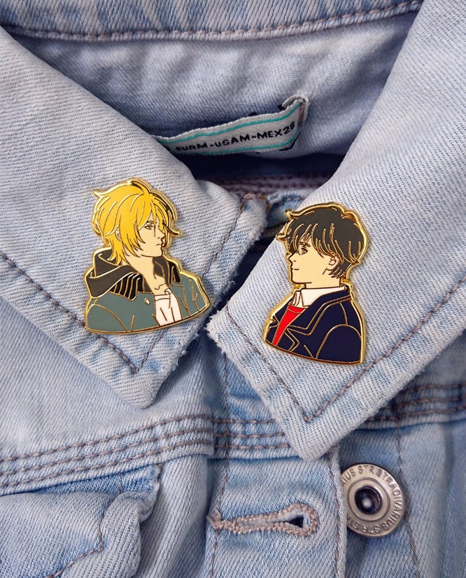 Banana Fish Ash Lynx Hard Enamel Pin | Etsy