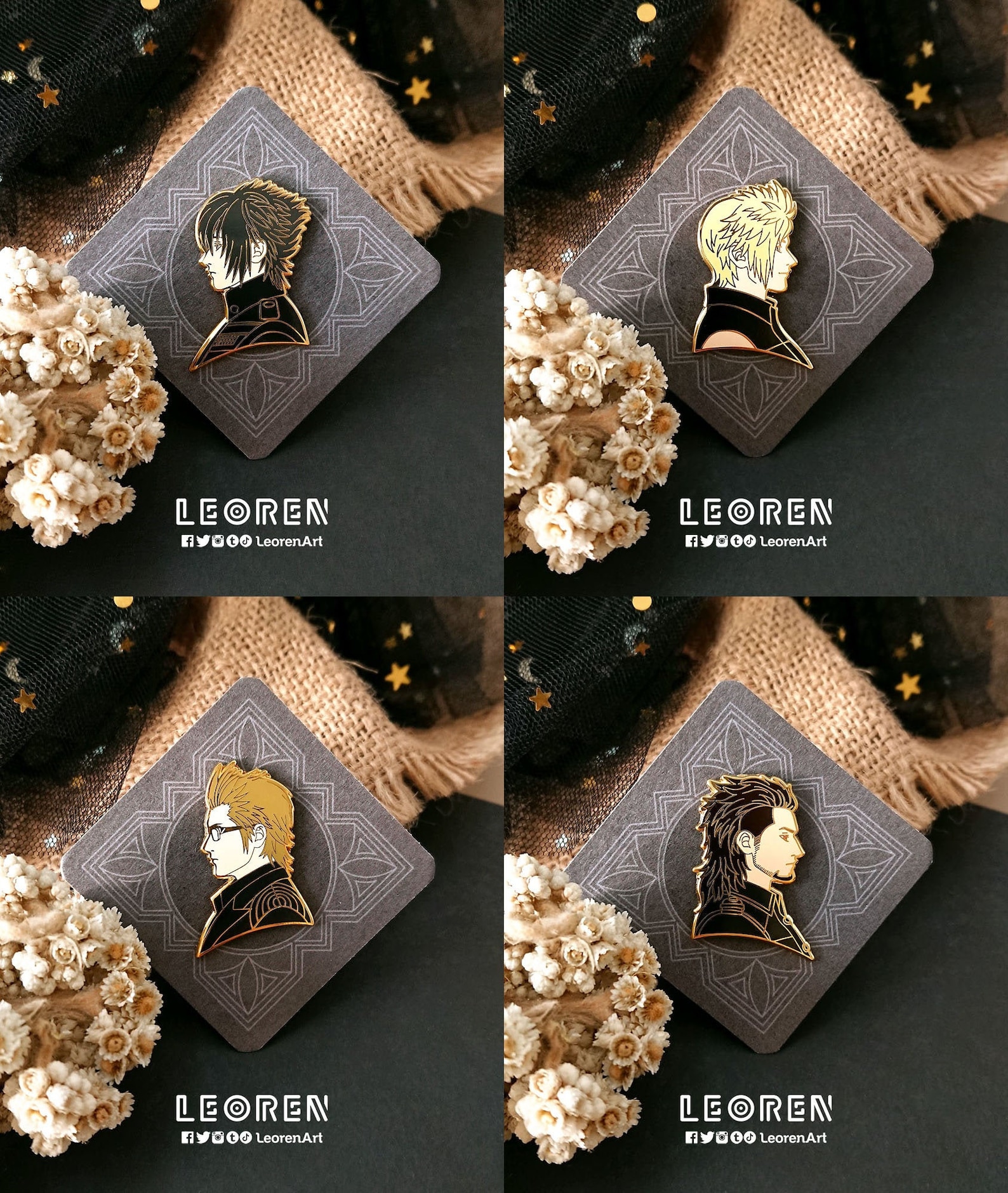 Final Fantasy XV / FFXV Hard Enamel Pin | Etsy