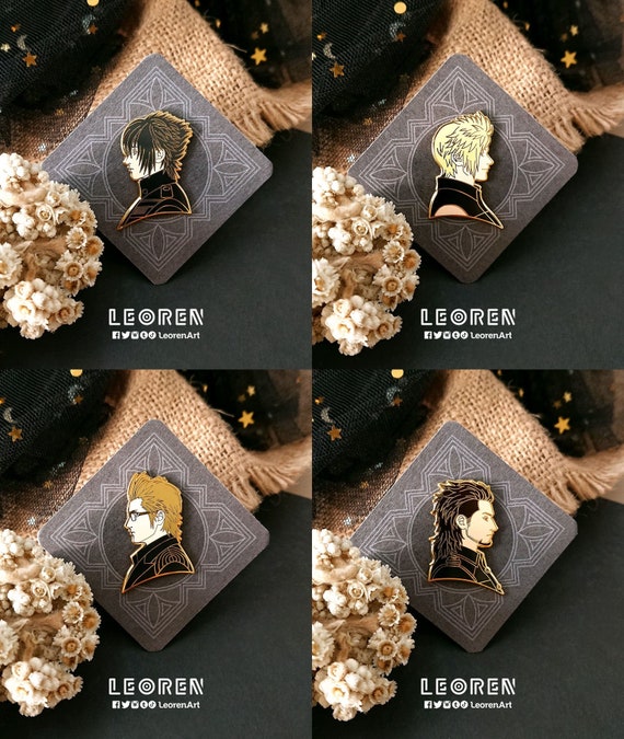Final Fantasy XV / FFXV Hard Enamel Pin | Etsy