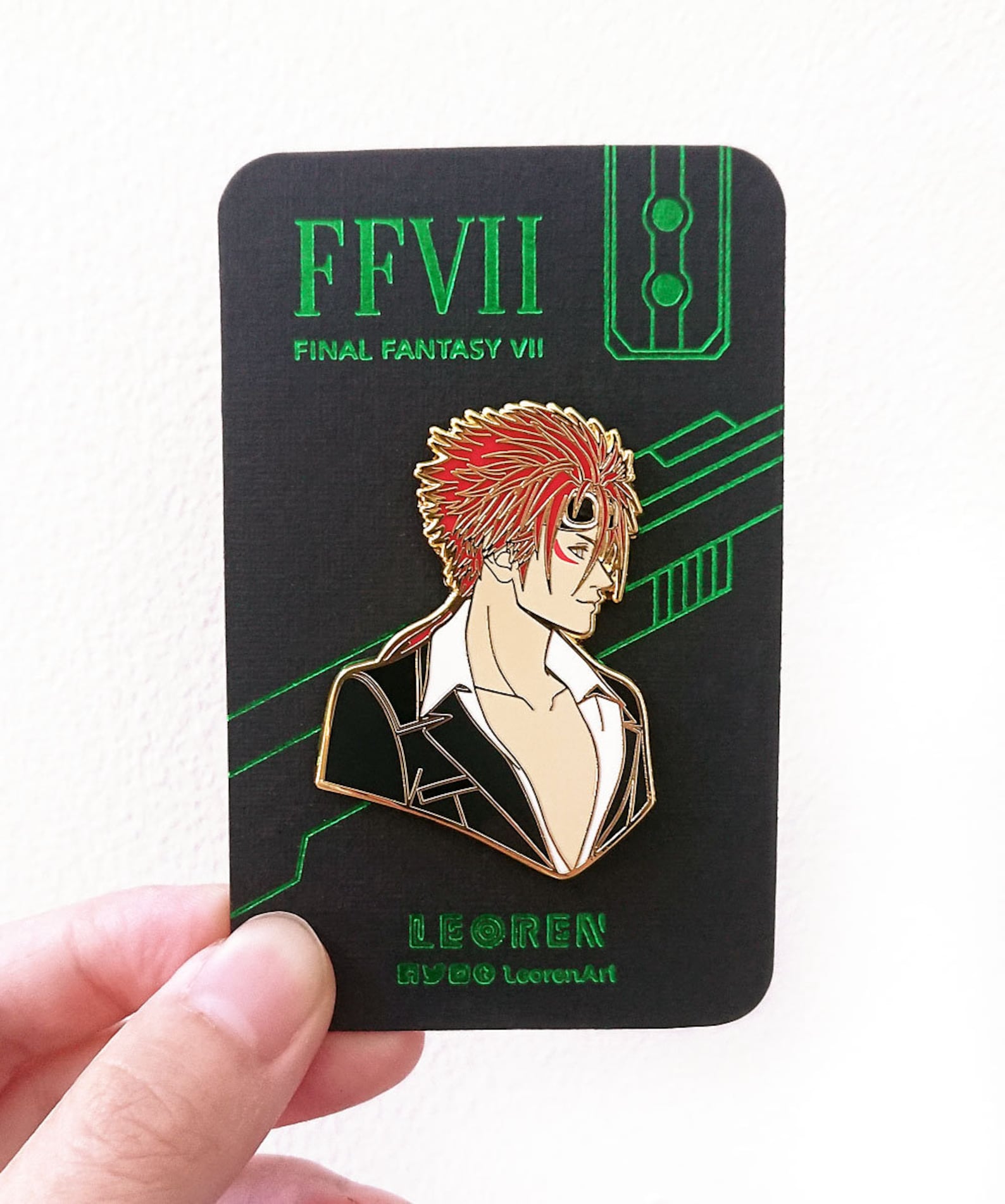 Final Fantasy VII Remake / FF7R Hard Enamel Pin | Etsy