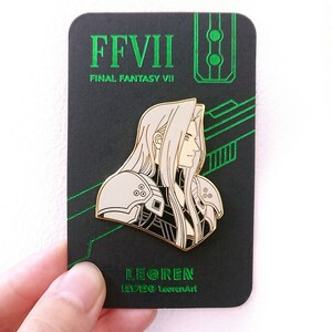 Final Fantasy VII Remake / FF7R - Hard Enamel Pin - Etsy