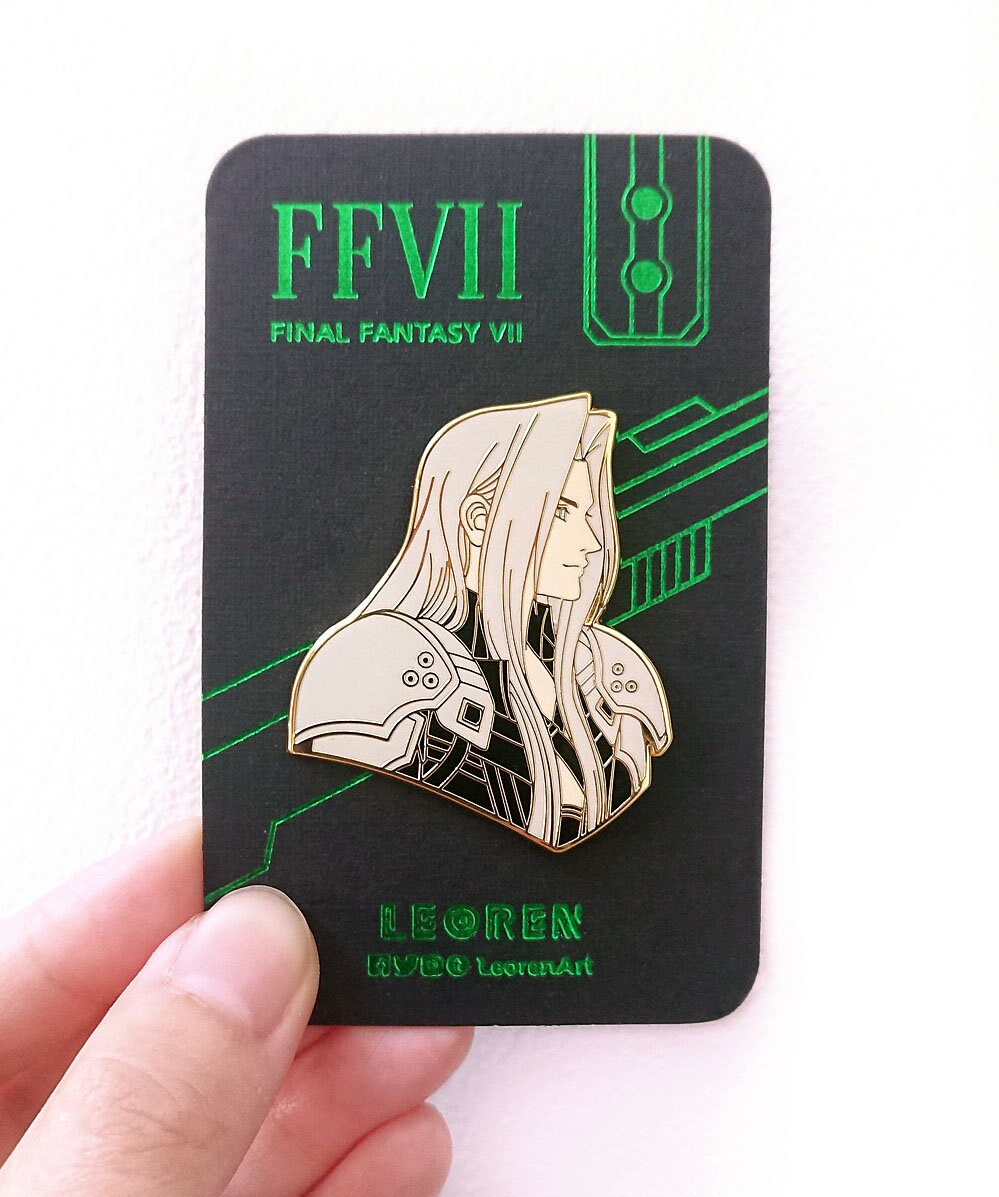 Final Fantasy VII Remake / FF7R Hard Enamel Pin | Etsy