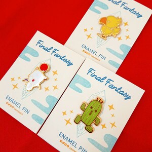 Final Fantasy Moogle - Hard Enamel Pin - Etsy