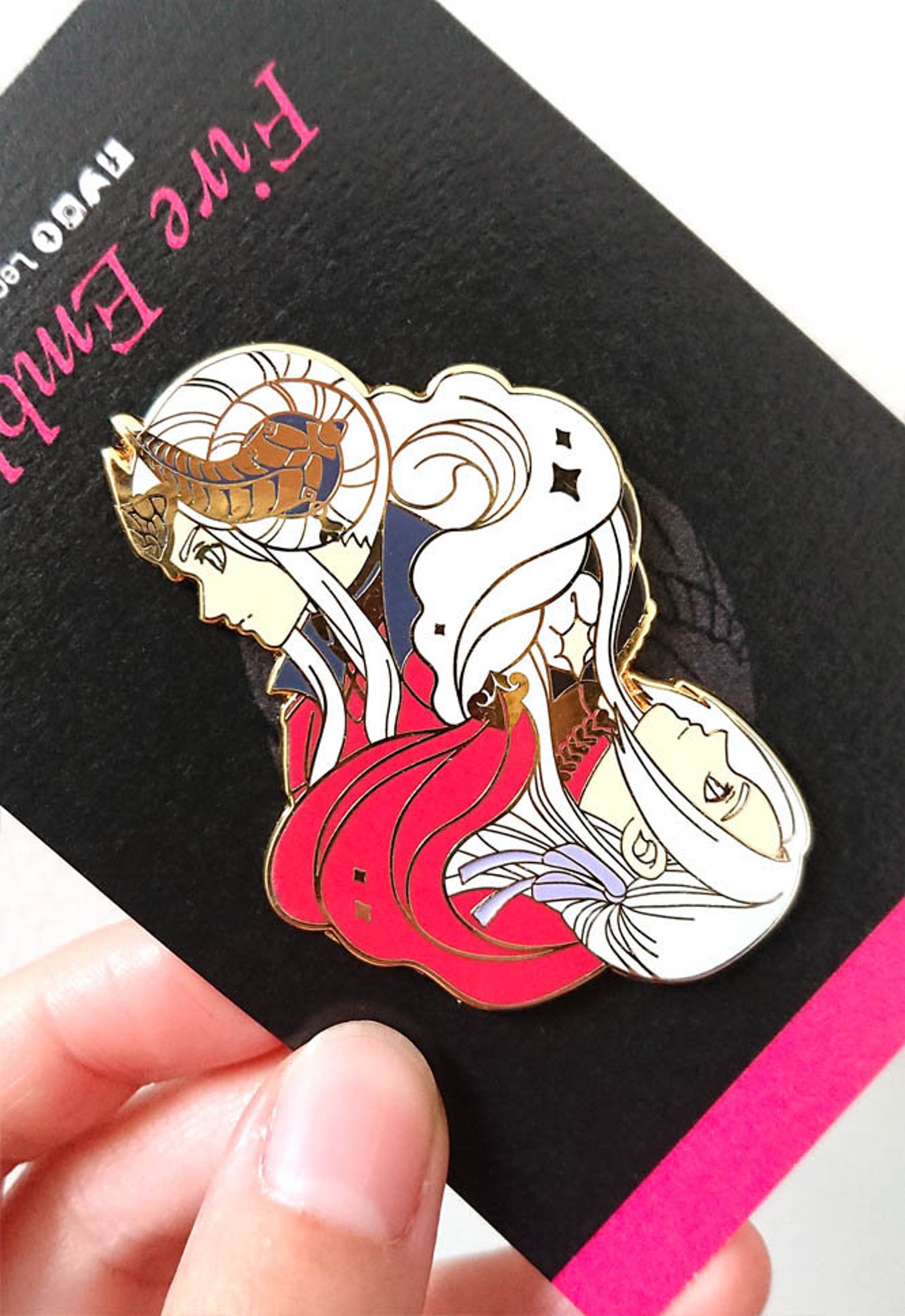 Fire Emblem Three Houses FE3H Edelgard Hard Enamel Pin | Etsy