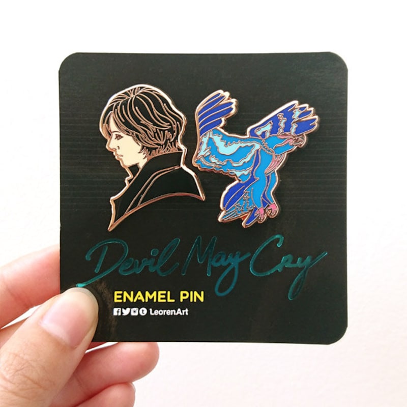 Devil Pin - Etsy