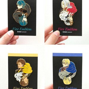 Fire Emblem Three Houses - FE3H - Byleth - Hard Enamel Pin - Etsy