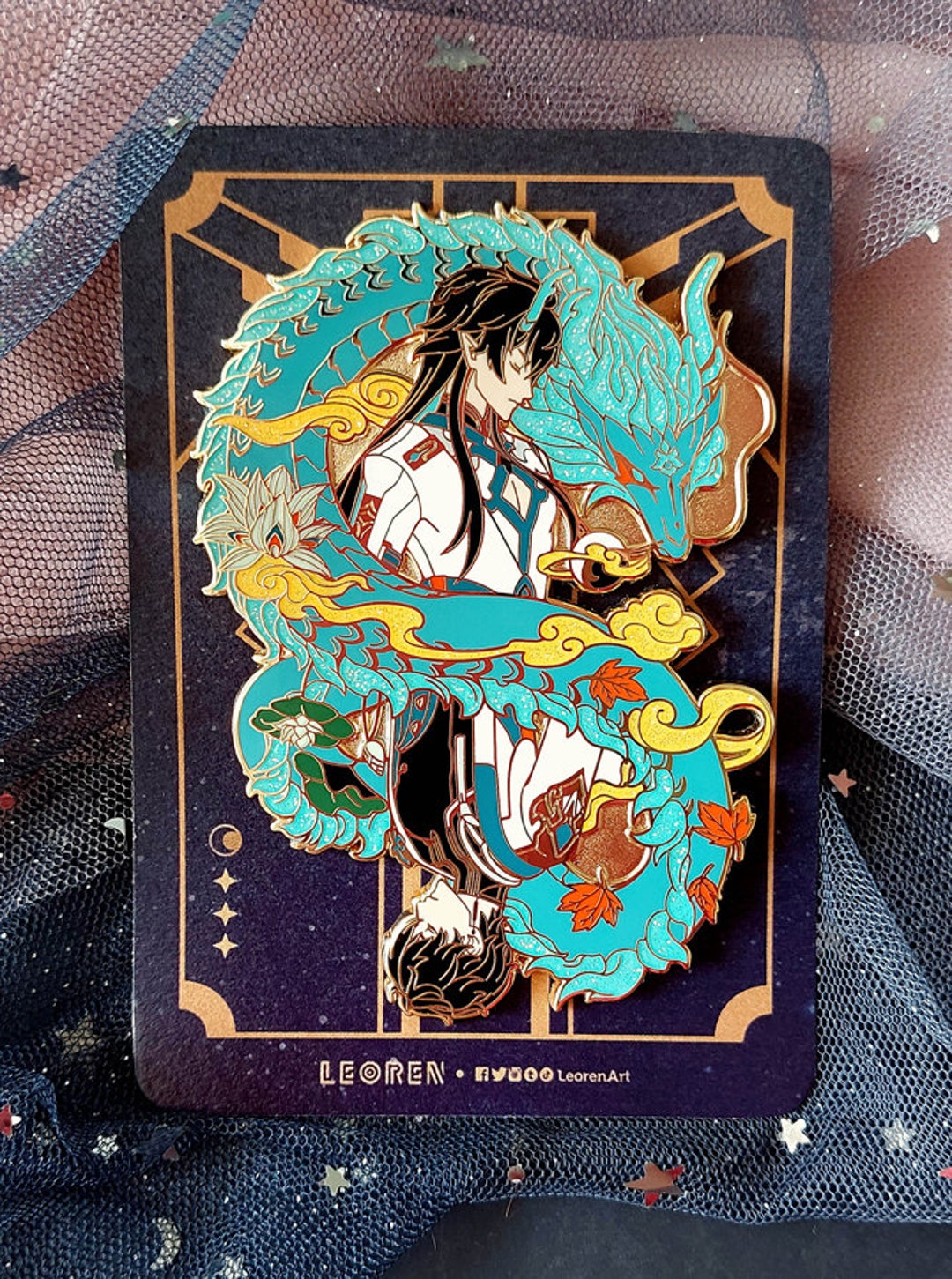 Honkai Star Rail - Dan Heng / Imbibitor Lunae - Deluxe Hard Enamel Pin ...