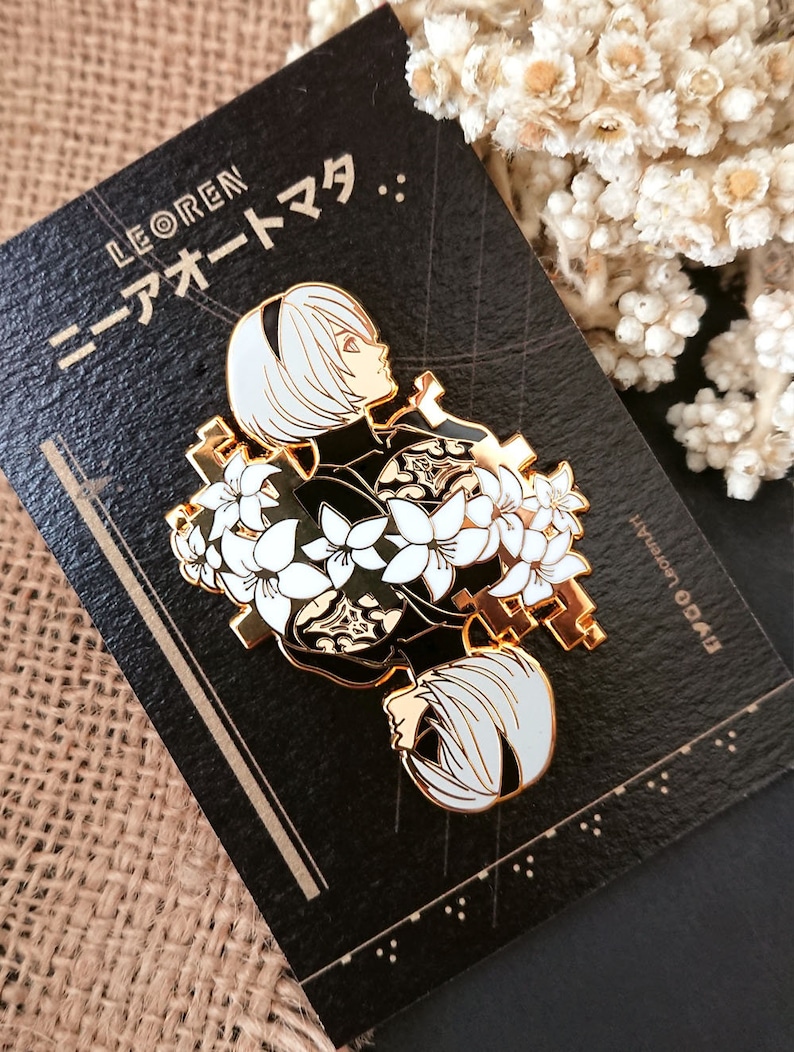 Nier Automata Hard Enamel Pin - Etsy