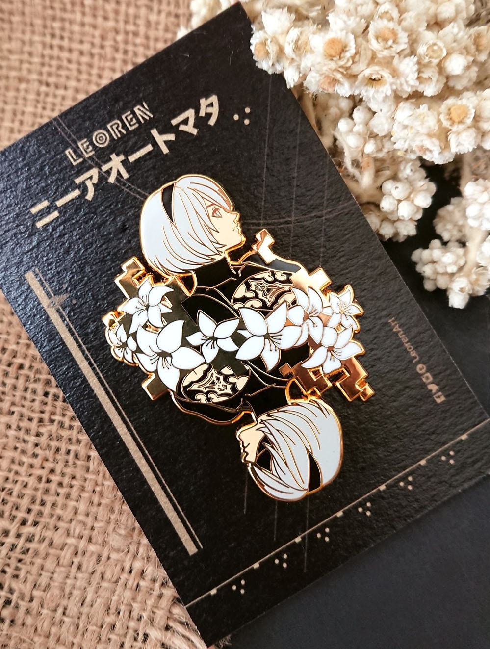 Nier Automata Hard Enamel Pin - Etsy