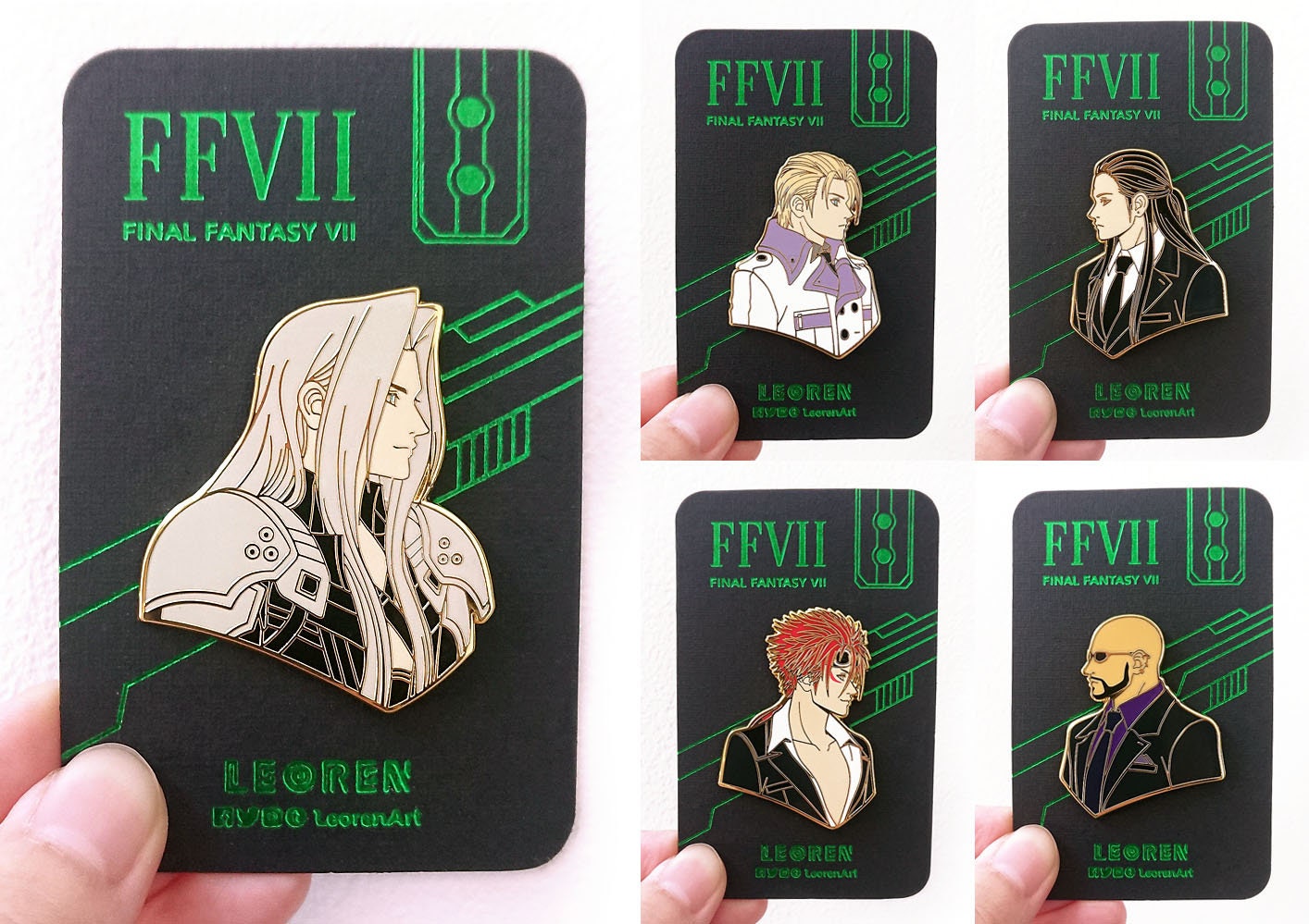 Final Fantasy VII Remake / FF7R Hard Enamel Pin | Etsy