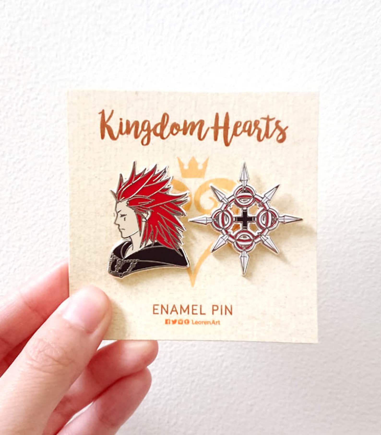 Kingdom Hearts Roxas Keyblade Hard Enamel Pin | Etsy