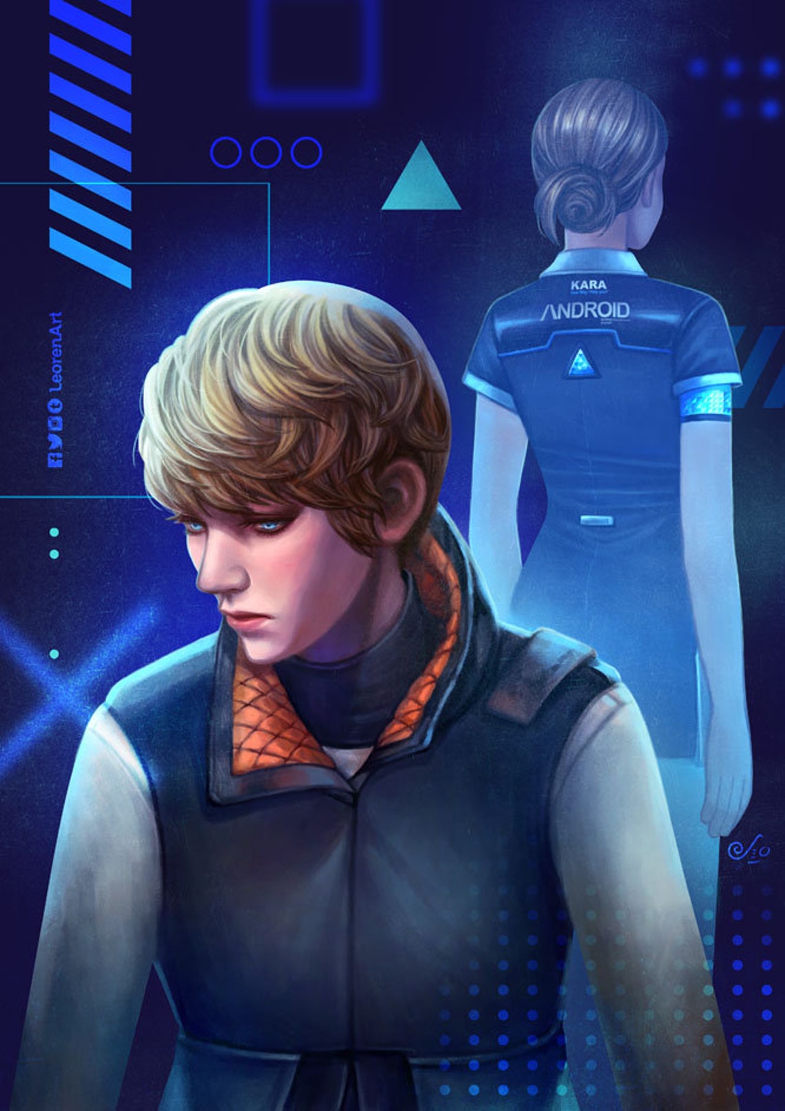 Detroit Become Human Print - Etsy