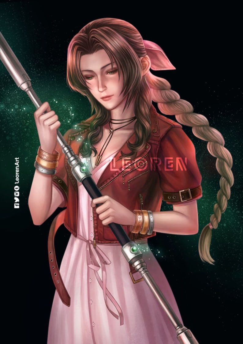 Final Fantasy VII Remake / FF7R - Art Print / Poster - Etsy