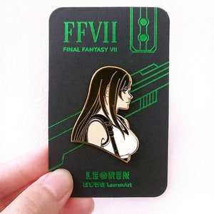 Final Fantasy VII Remake / FF7R - Hard Enamel Pin - Etsy